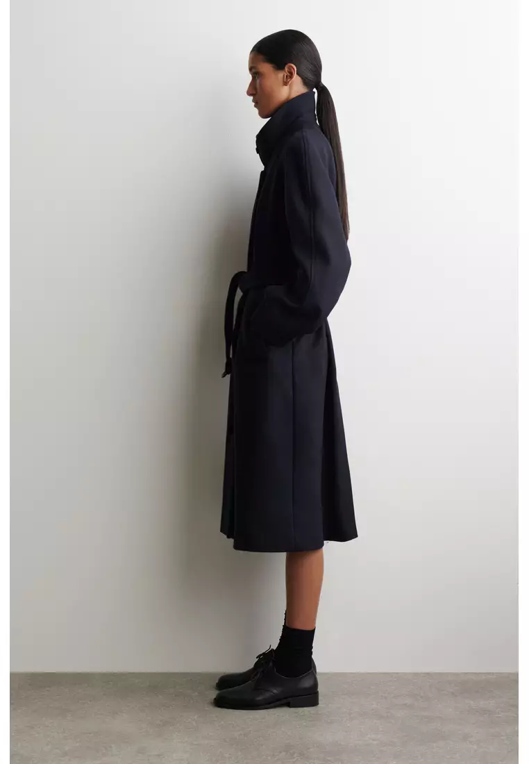 Buy COS WOOL-BLEND TRENCH COAT 2025 Online | ZALORA Philippines