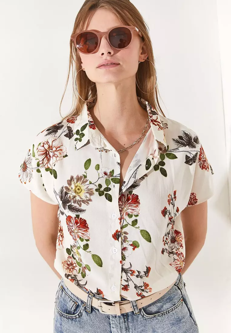 Buy Olalook Floral Bat Shirt 2026 Online | ZALORA
