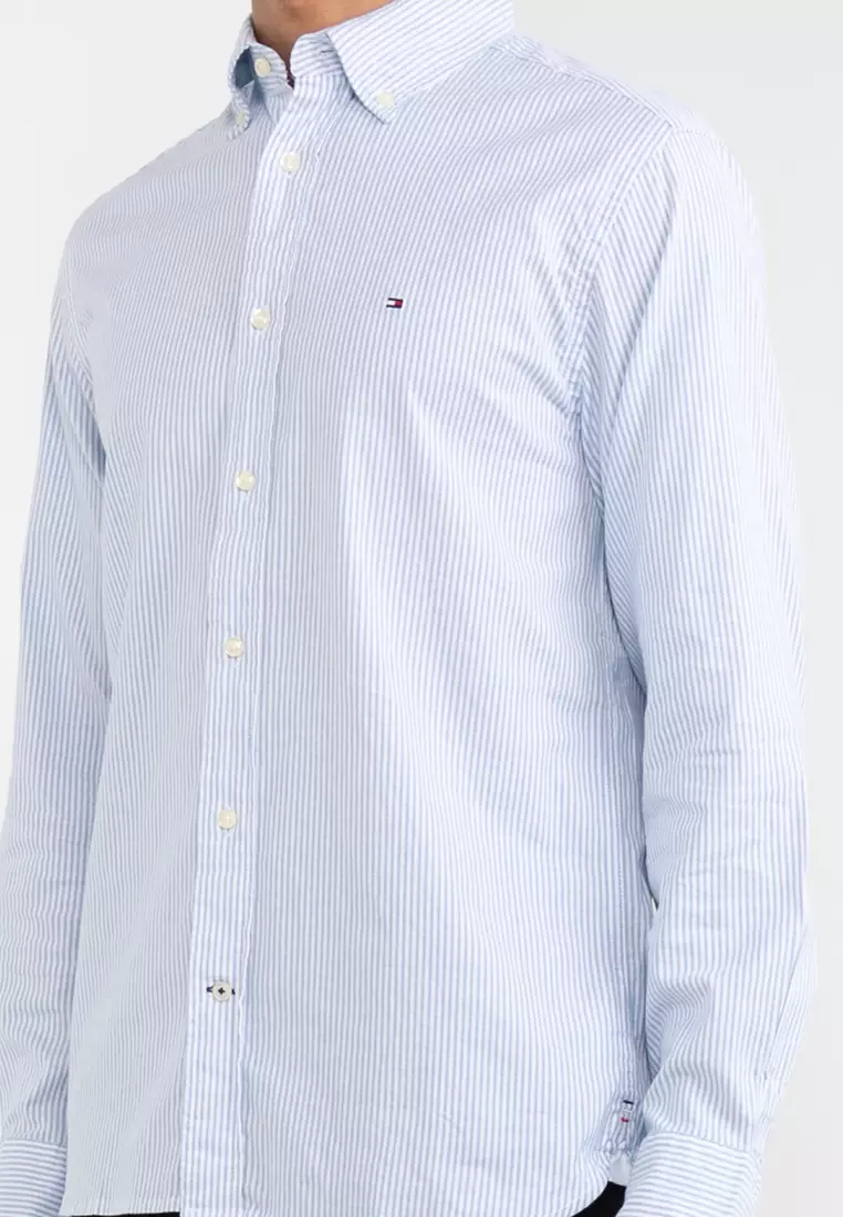 Buy Tommy Hilfiger Core 1985 Flex Oxf Stp Rf Shirt Online | ZALORA Malaysia