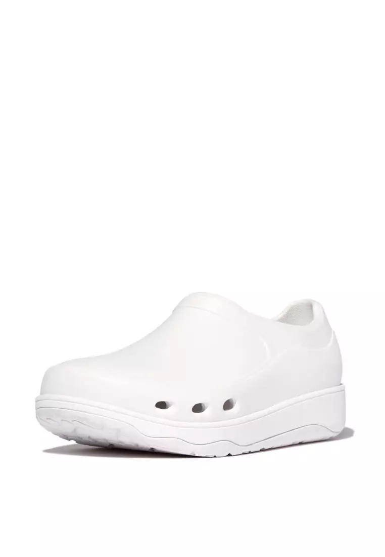 Buy FitFlop WORK High-Performance Professional Clogs - Urban White (ID4 ...