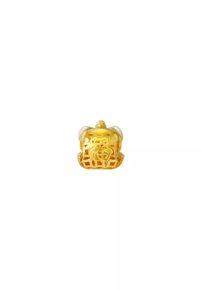 Buy TOMEI TOMEI Chomel Collection Lion Dance Charm, Yellow Gold 916 ...