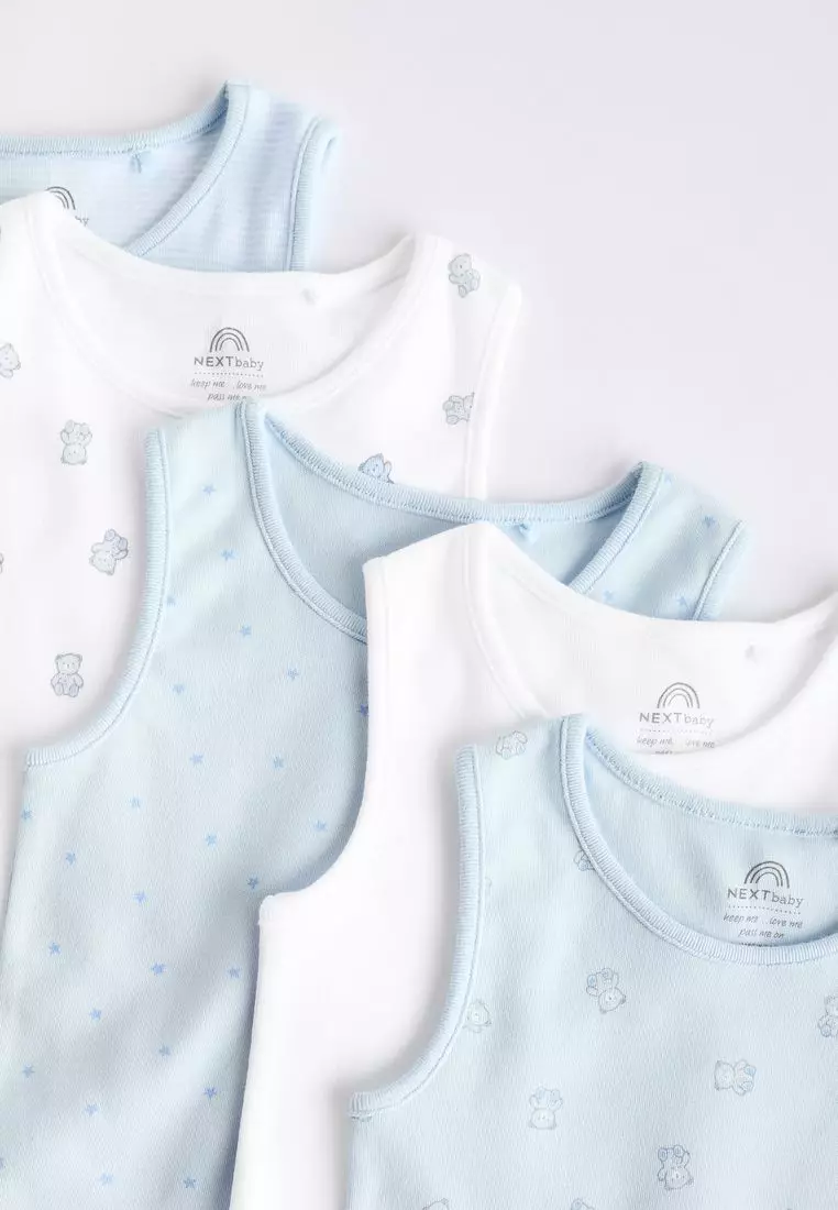 Buy NEXT Baby Vests 5 Pack 2025 Online | ZALORA