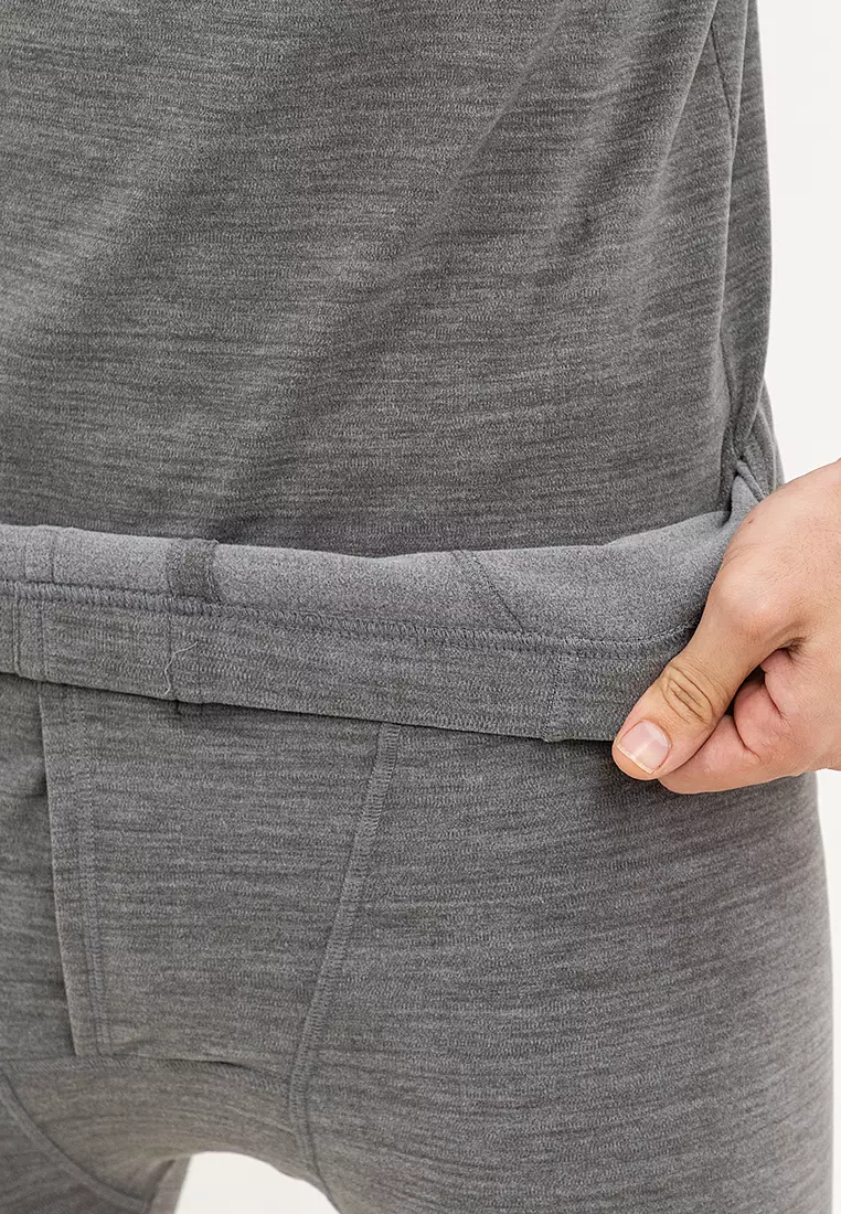 Buy Well Suited Wool Blend Men's Thermal Set 2025 Online | ZALORA ...