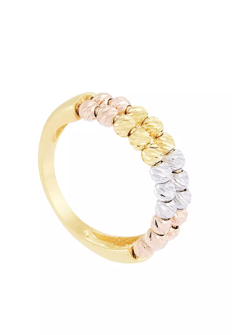 Buy HABIB HABIB 585/14K Yellow, Rose and White Gold Ring RBD 18-3T 2024 ...