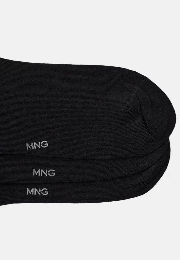 Buy MANGO Man 3-Pack Long Socks 2026 Online | ZALORA