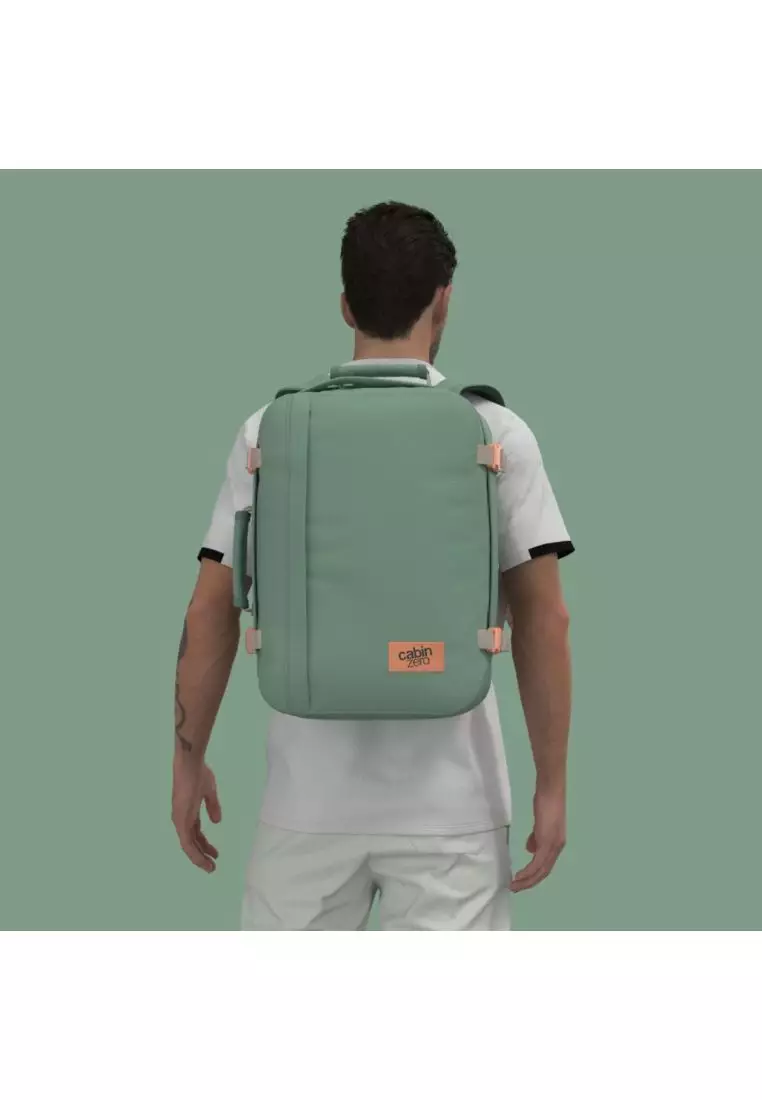 Buy Cabinzero Cabinzero Classic Backpack 36L (Sage Forest) Online | ZALORA Malaysia