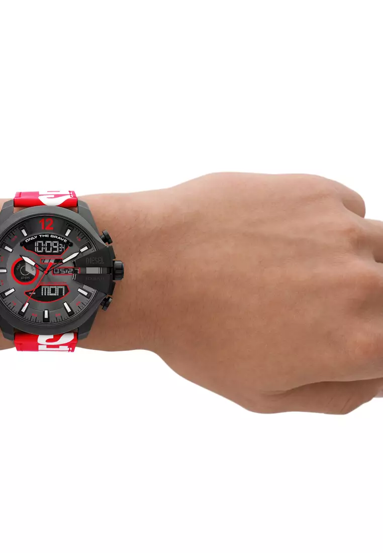 Buy Diesel Mega Chief Watch DZ4647 2025 Online | ZALORA