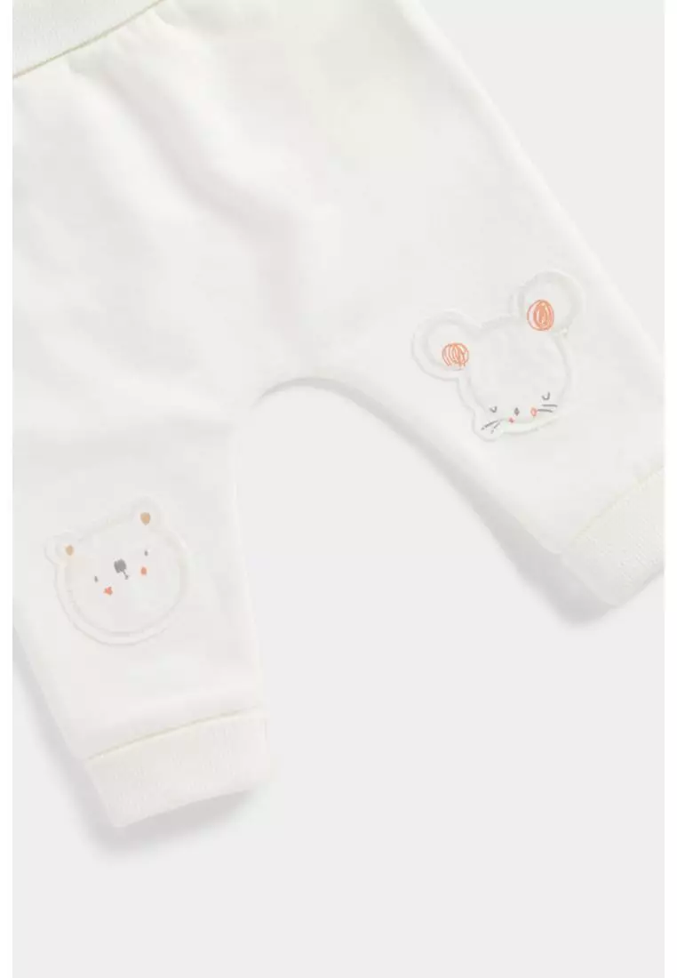 Buy Mothercare Bear and Mouse Joggers - 2 Pack 2025 Online | ZALORA ...