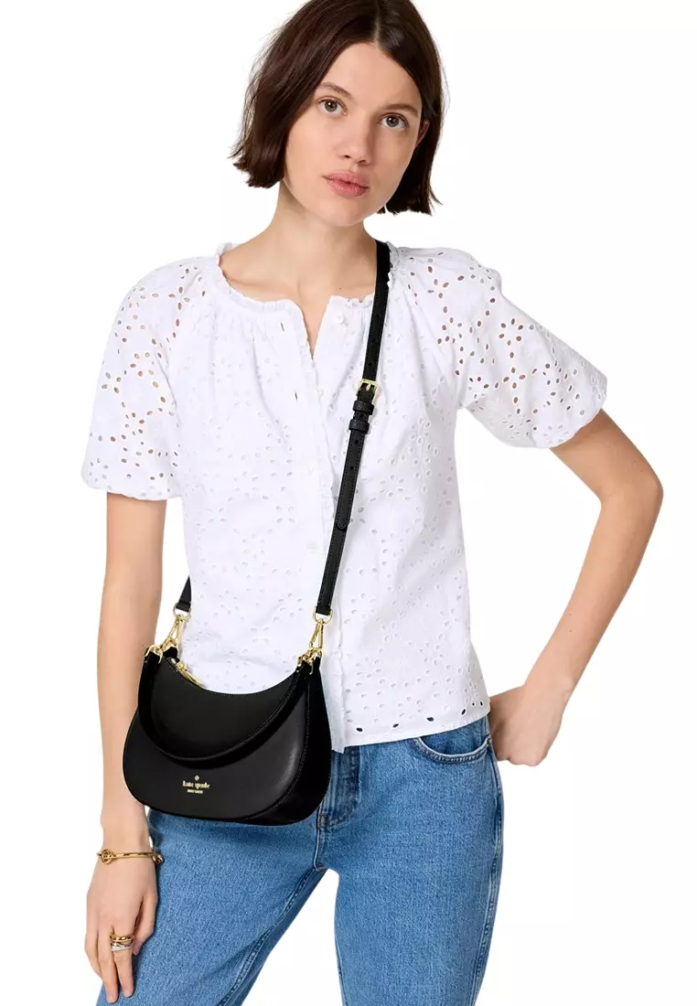Buy Kate Spade Paige Convertible Crossbody - Black 2025 Online | ZALORA