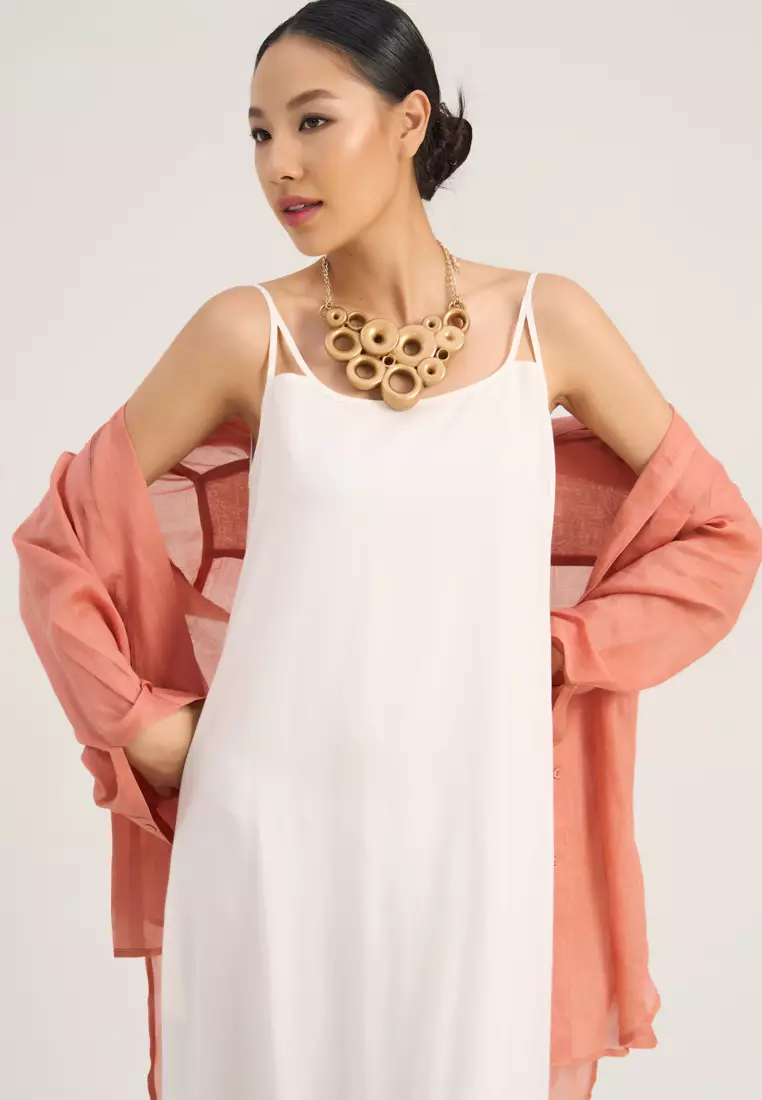 Buy F2 - Fashion and Freedom CORAL LINEN SHIRT 2026 Online | ZALORA