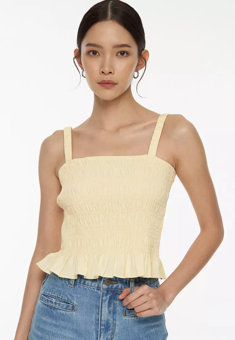 Dressing Paula Smocking Ruffle Top. 2025 | Buy Dressing Paula Online | ZALORA Hong Kong