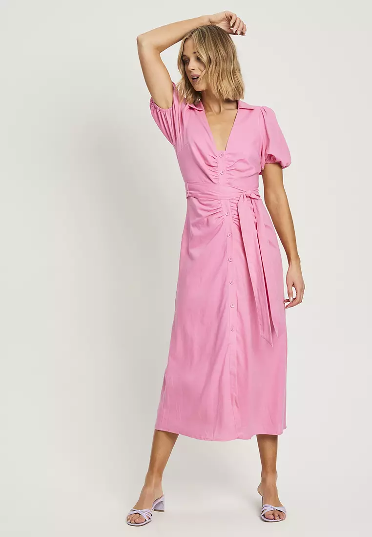 Buy Savel Chelle Midi Dress Online Zalora Malaysia