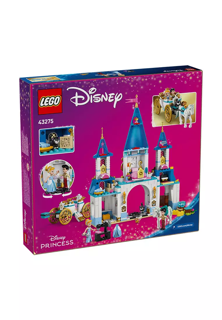 Buy LEGO® Disney Princess 43275 Cinderella's Castle & Horse Carriage ...