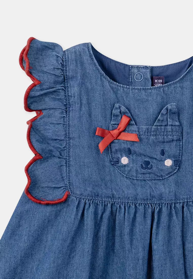 Buy Sergent Major Denim Pinafore Dress 2025 Online | ZALORA