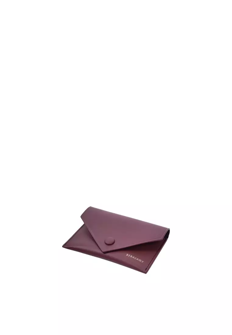 Buy BERACAMY Envelope Card Case - Bordeaux Online | ZALORA Malaysia