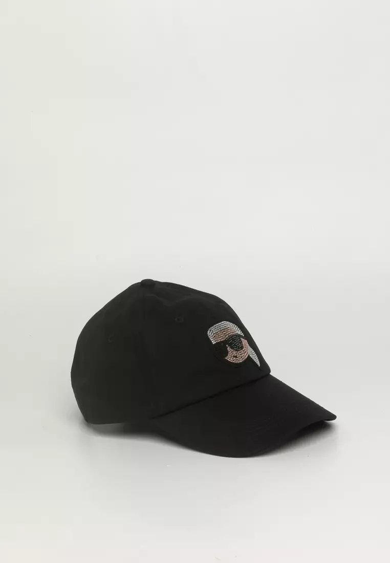 Buy KARL LAGERFELD K/ikonik Rhinestone Karl Cap Online | ZALORA Malaysia