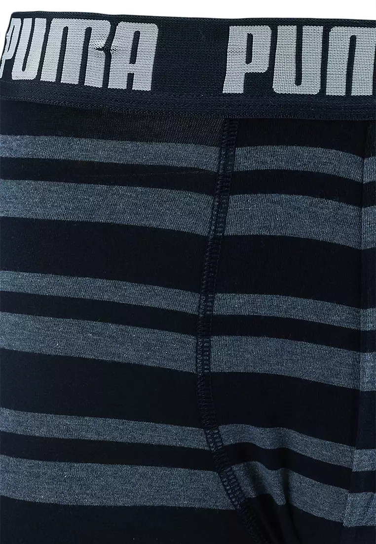 Buy PUMA Bodywear Men Everyday Heritage Stripe Boxers 2-Pack 2025 ...