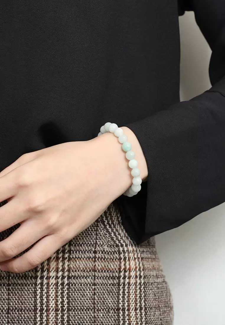 Buy TOMEI TOMEI Palace Grace Light Green Jade Bracelet 2025 Online ...