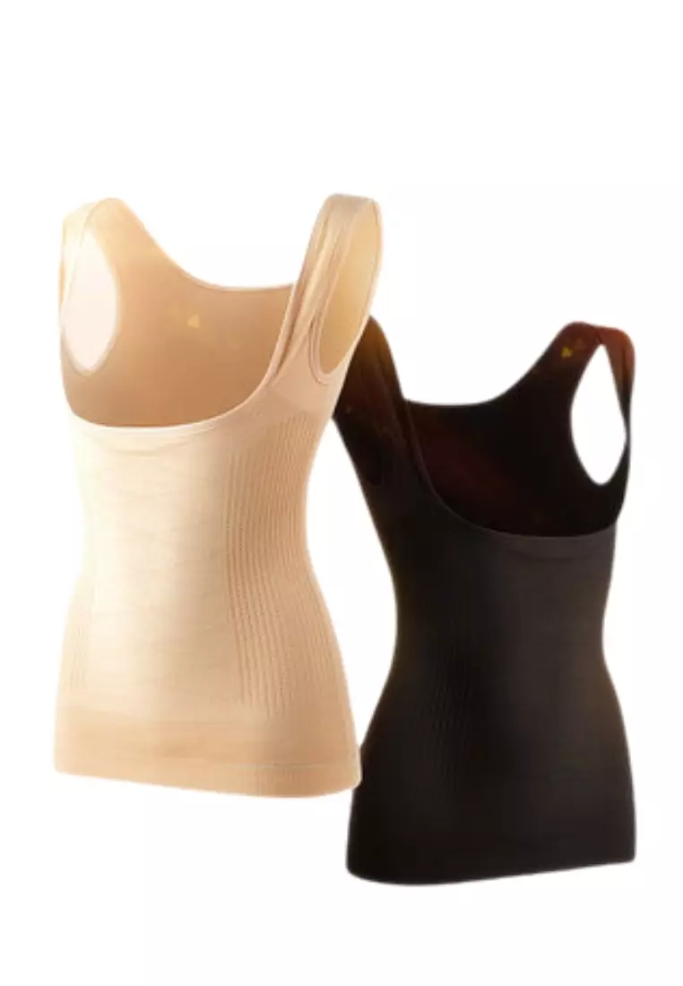 Kiss & Tell Premium Flynn Shaping & Compression Girdle Top Shapewear in ...