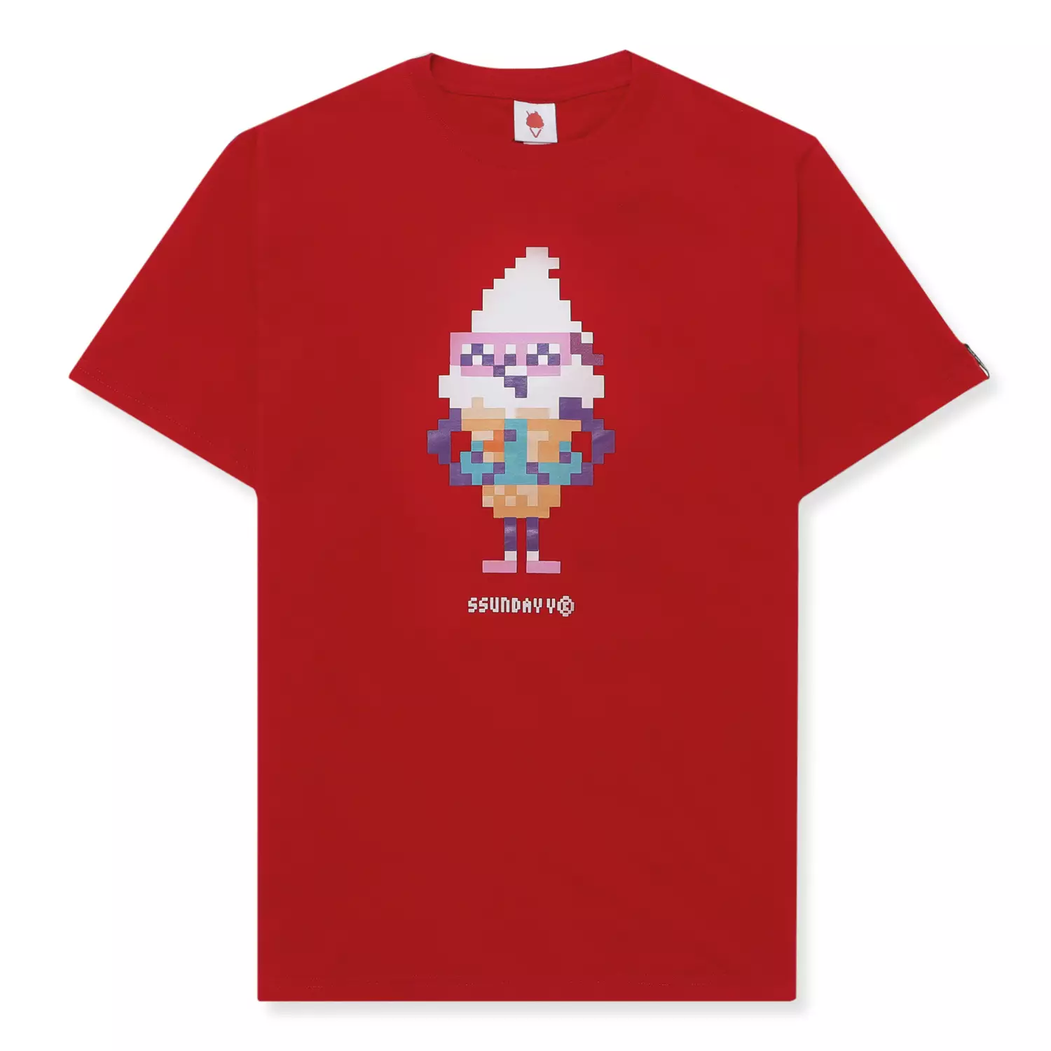 Jual SUNDAYSUNDAY.CO CONE CHEEKS TEE RED Original 2024 | ZALORA Indonesia