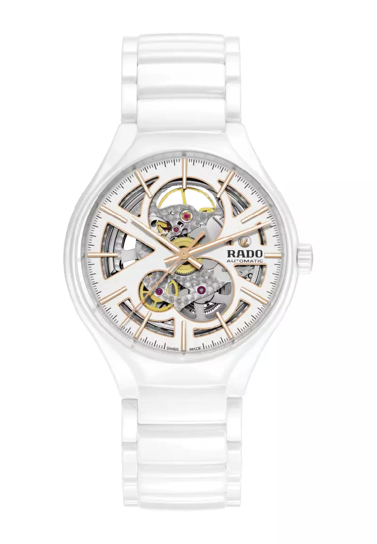 Buy Rado Rado True Round Automatic Ceramic Men Watch R27106922 Online ...
