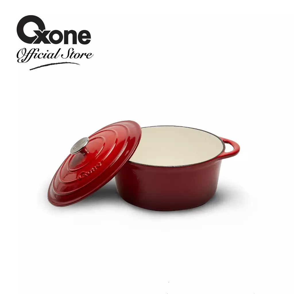 Jual Oxone Oxone OX3030OV Round Pot Panci Tahan Panas 29 cm Anti ...