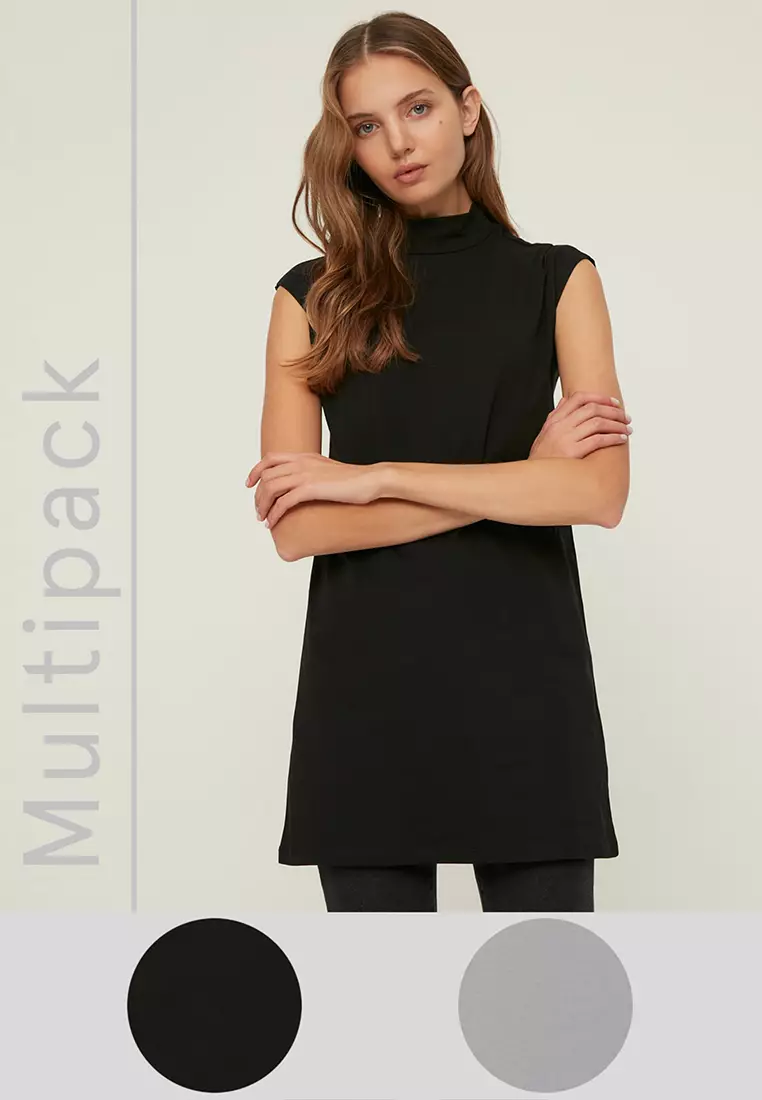 Trendyol 2-Pack Basic Inner Tunic 2024 | Buy Trendyol Online | ZALORA ...