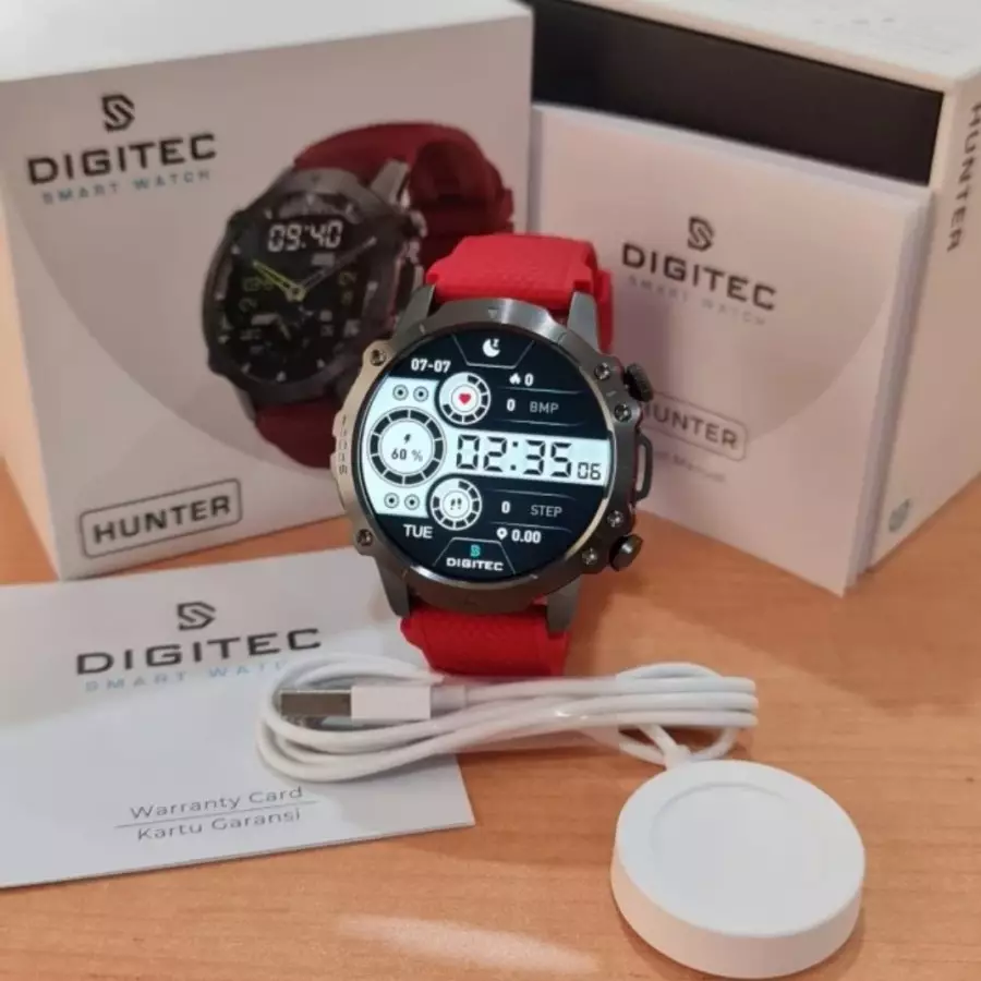Jual Digitec Digitec Hunter Karet Merah Cowok Original 2025 | ZALORA ...