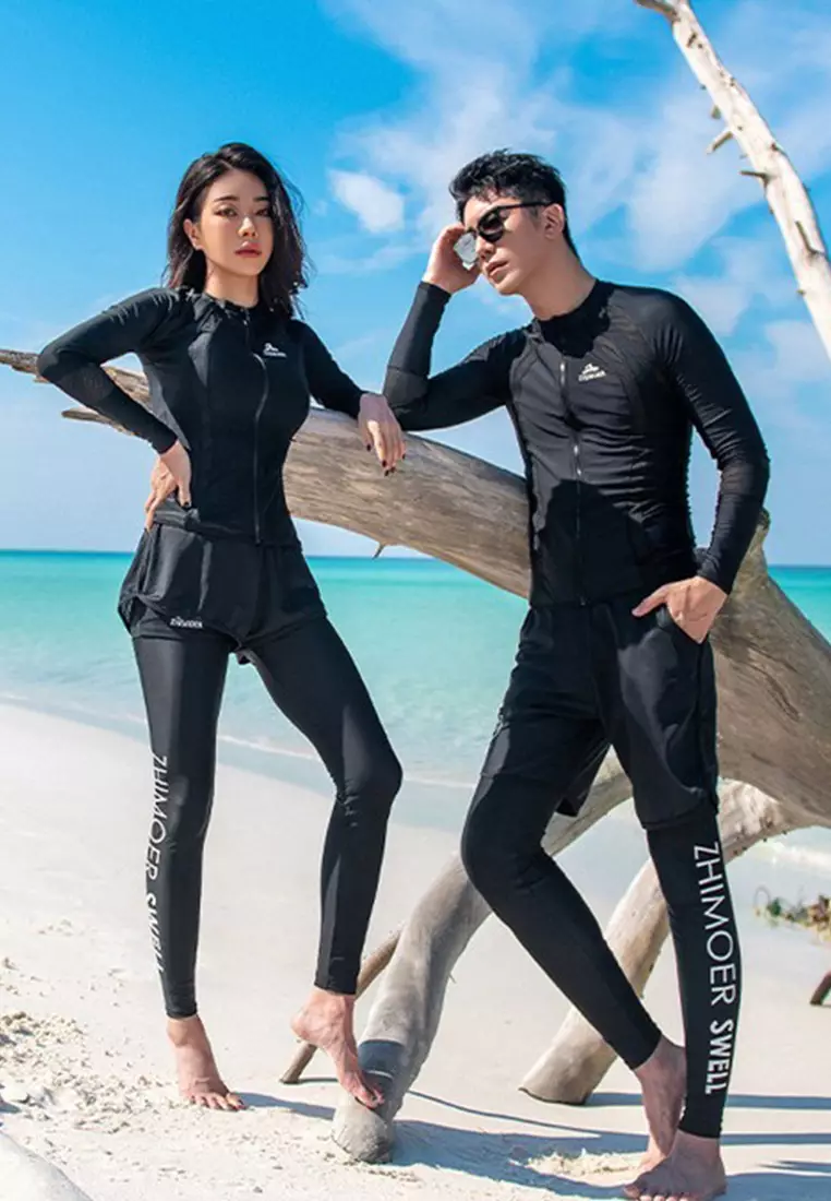 Buy LYCKA LLL3090 Korean Style Men Rash Guard 3-Pieces Set Multi 2025 ...