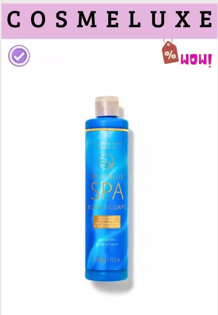 Jual Bath and Body Works BBW True Blue SPA Body Wash - 320g Original ...