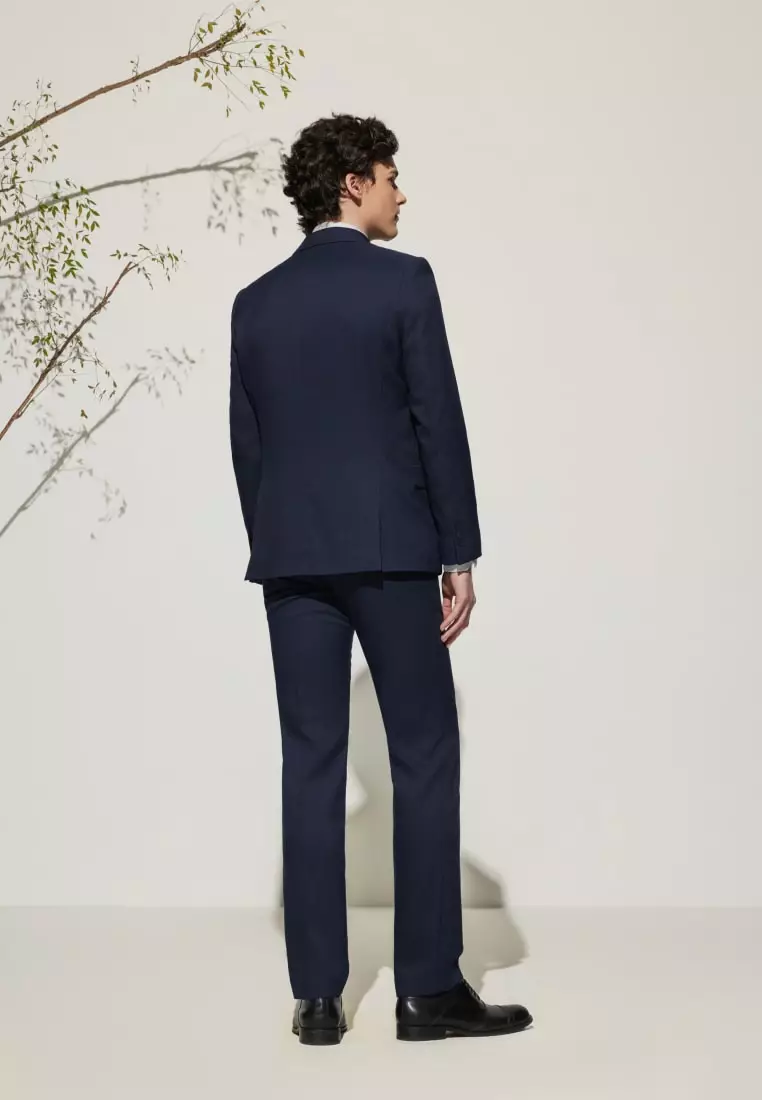 Buy G2000 G2000 Teflon Smart Fit Twill Suit Pants with Elastic Waist ...