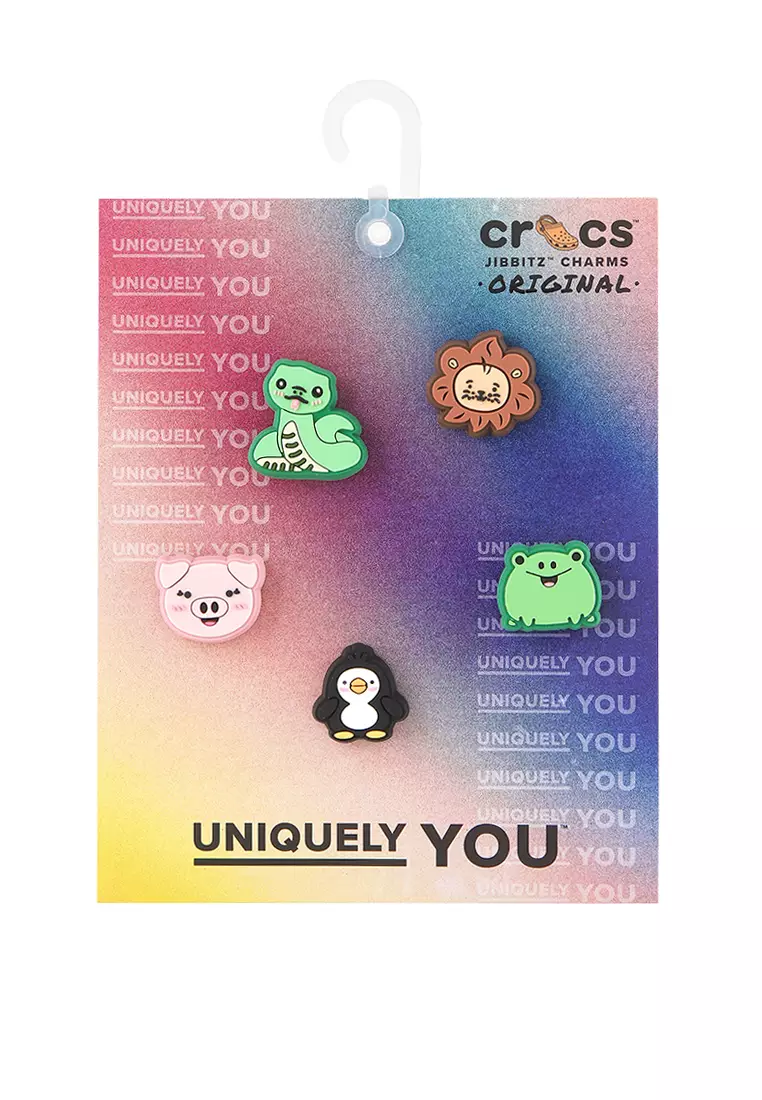 Jual Crocs Cartoon Animal Friends 5 Pack Original 2025 | ZALORA Indonesia