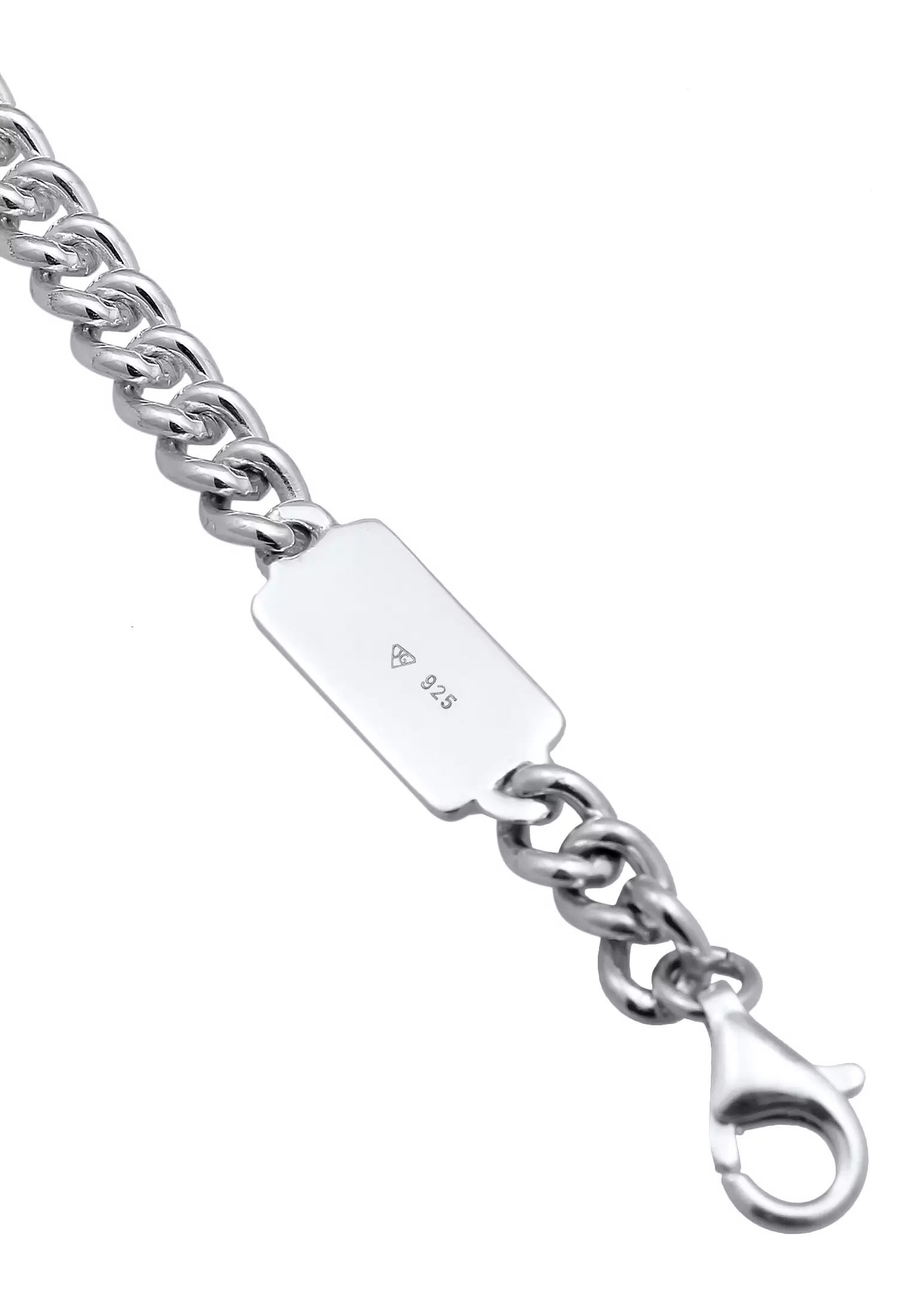 Buy Kuzzoi Men's Silver Flat Curb Chain Bracelet 2026 Online | ZALORA