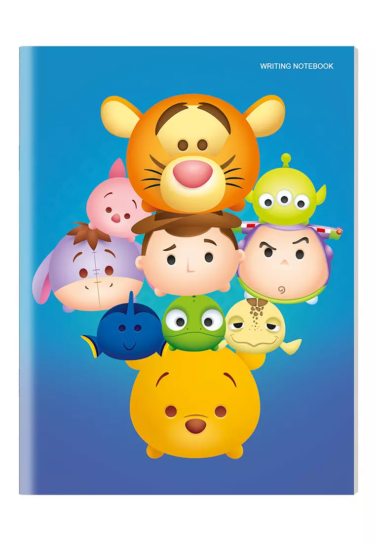 Buy Orions Set of 10 Orions Tsum Tsum Writing Notebook 80 Leaves 2024 ...