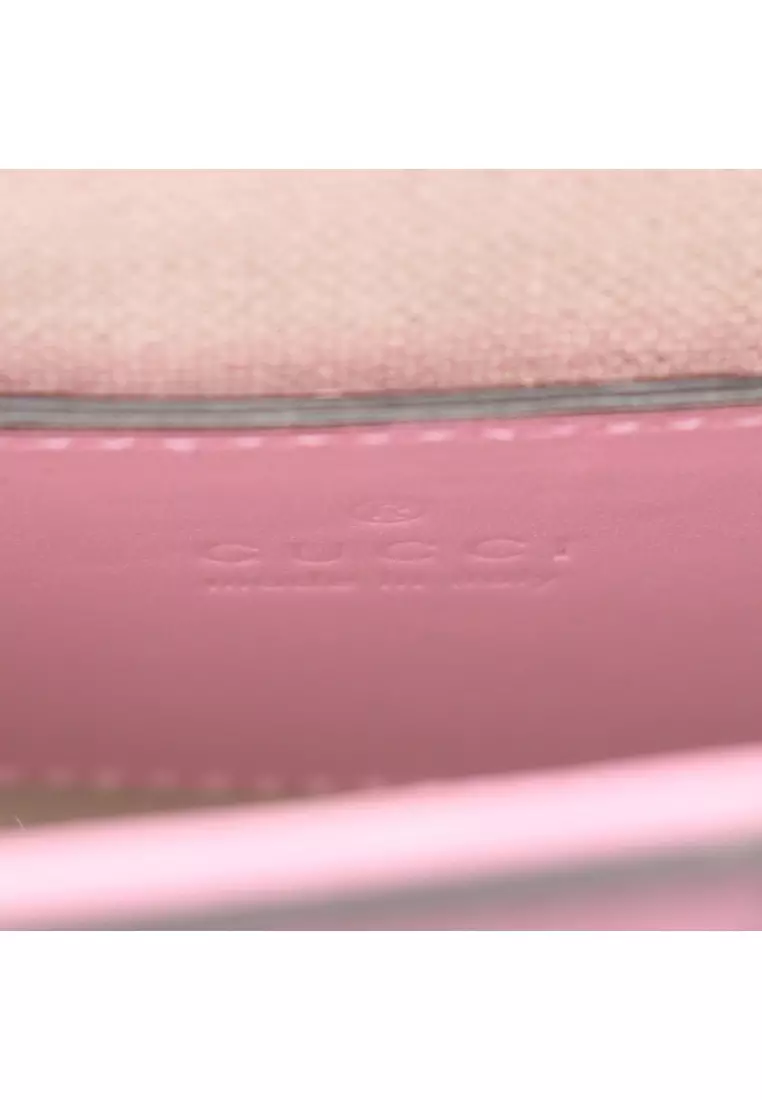 Gucci Pre-Loved Gucci Bamboo Handbag leather pink 3WAY 2025 | Buy Gucci ...