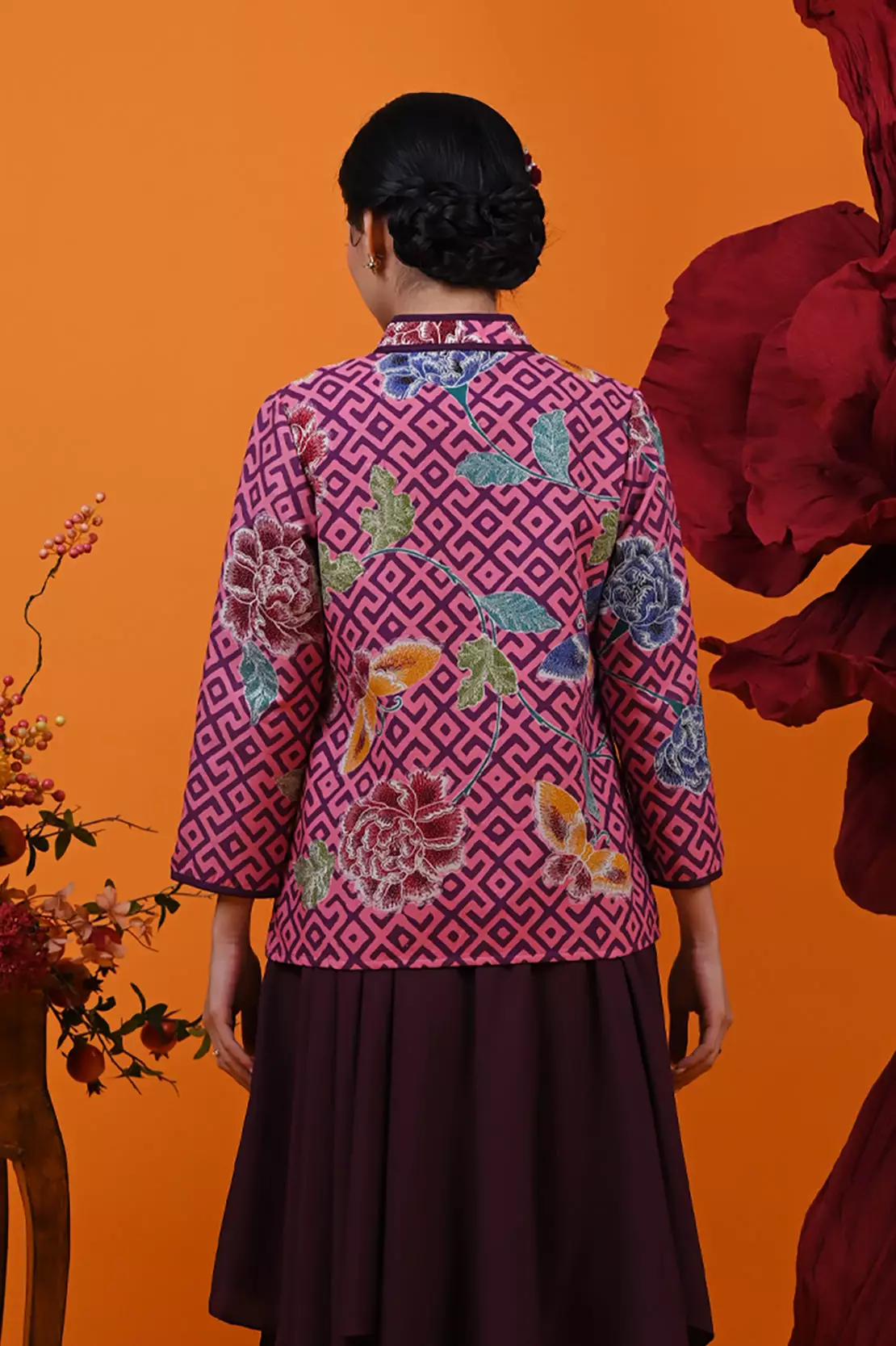 Jual Nona Rara Batik NONA RARA - Laura Encim CNY T3631, Blouse Batik ...