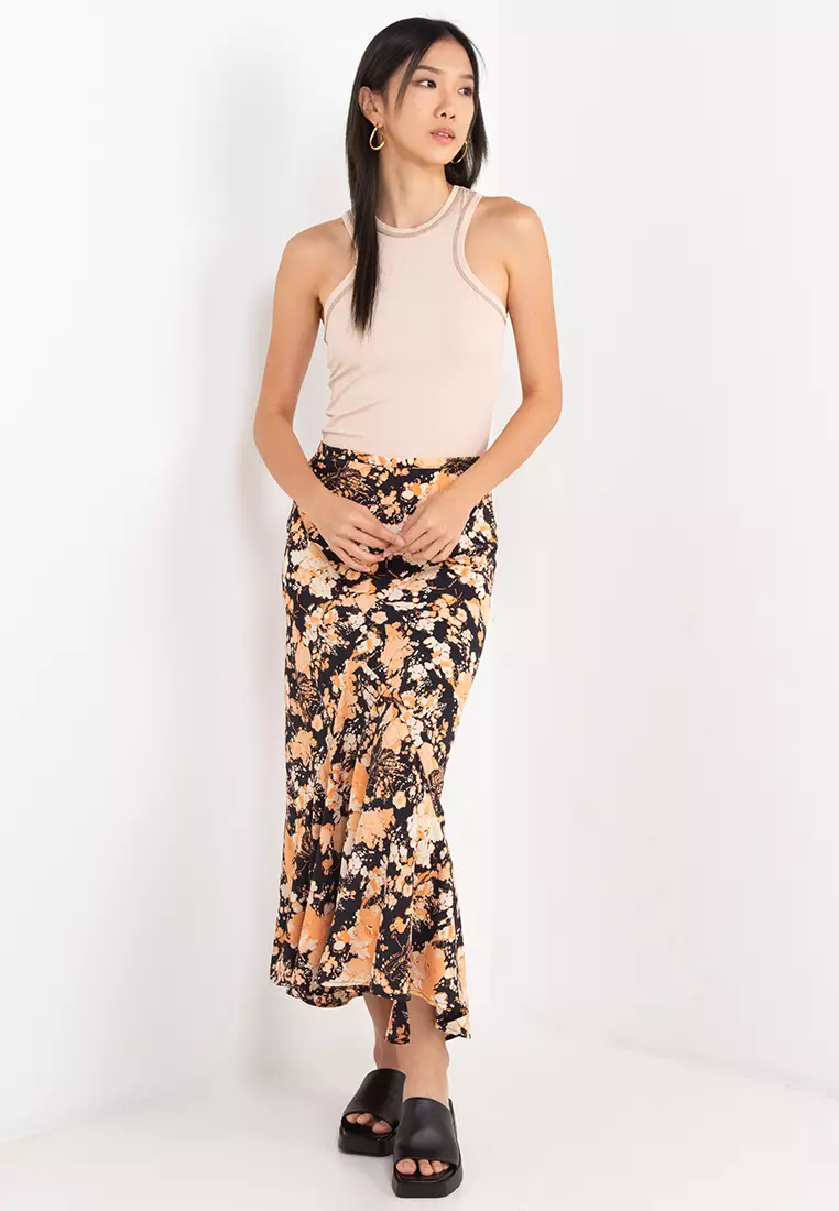 Jual TOPSHOP Contrast Seam Racer Tank Top Original 2025 | ZALORA ...