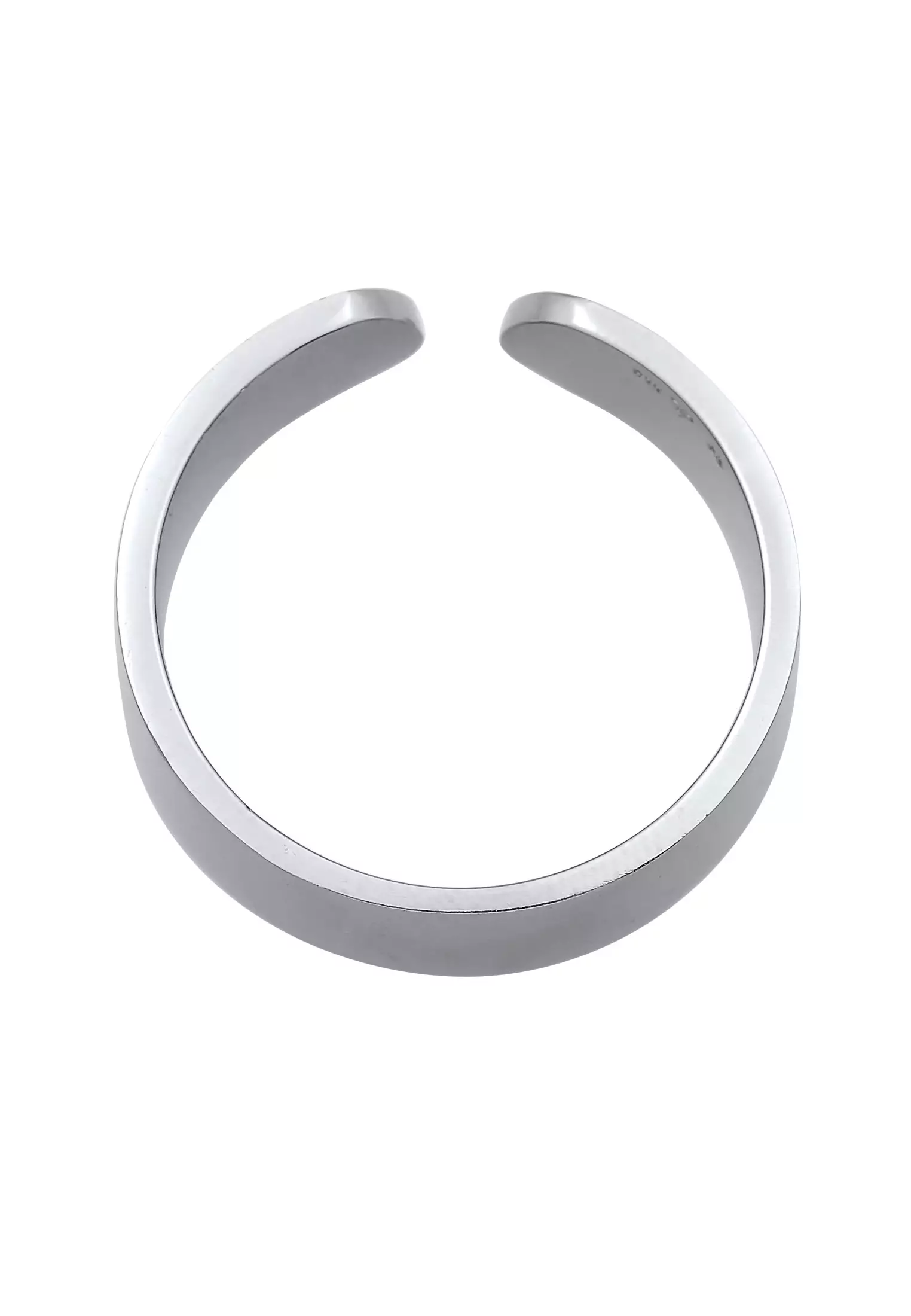 Buy Kuzzoi Men's Silver Open Band Ring 2026 Online | ZALORA