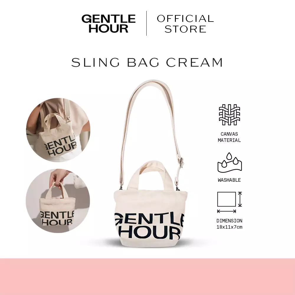 Jual Gentle Hour Gentle Hour Mini Sling Bag - Cream Original 2026 ...