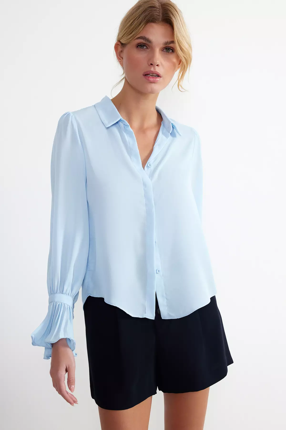 Buy Trendyol Polyester Collared Shirt 2025 Online | ZALORA