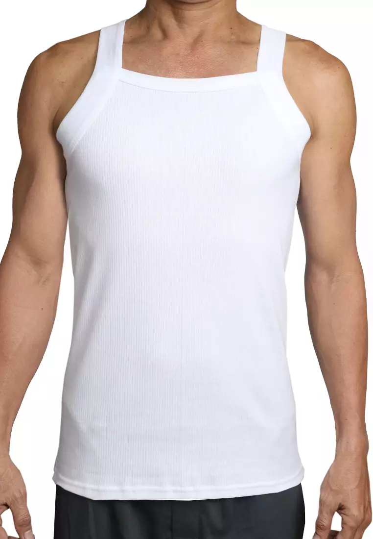 Buy BRUTE Square Cut Sando - Set of 6 2025 Online | ZALORA Philippines