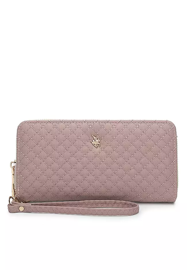 Buy Swiss Polo Quilted Long Purse / Wallet - Pink 2025 Online | ZALORA ...