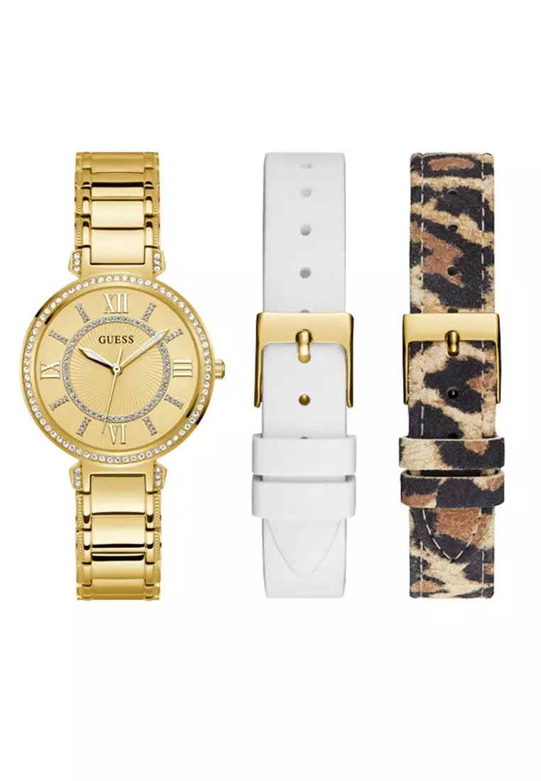 Jual Guess Watch Guess Ladies Watch MONTAGE Gold - GW0588L1 Original ...