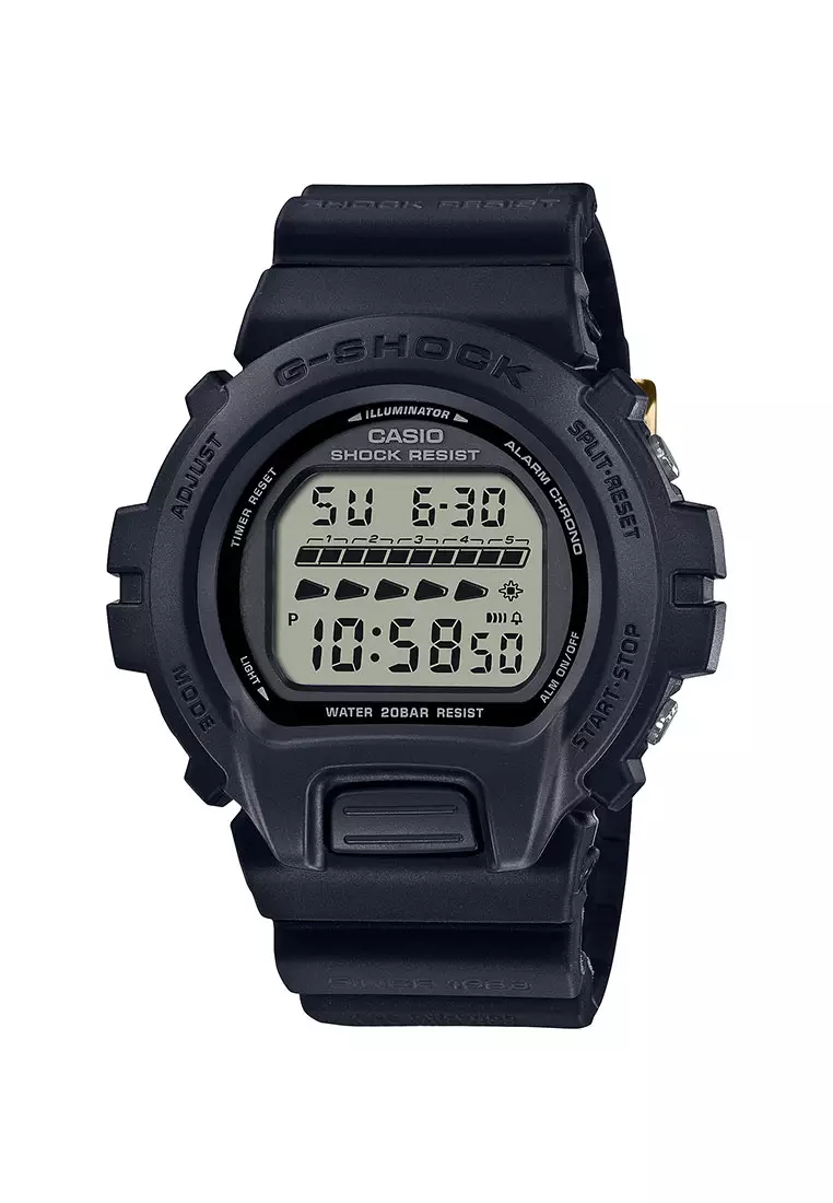 Jual CASIO Casio G-Shock Jam Tangan Pria - Black - Resin - DW-6640RE ...