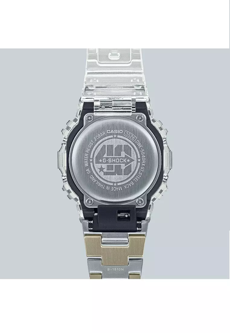 Jual G-shock Men DWE-5640RX-7 White Black Composite Resin Limited ...