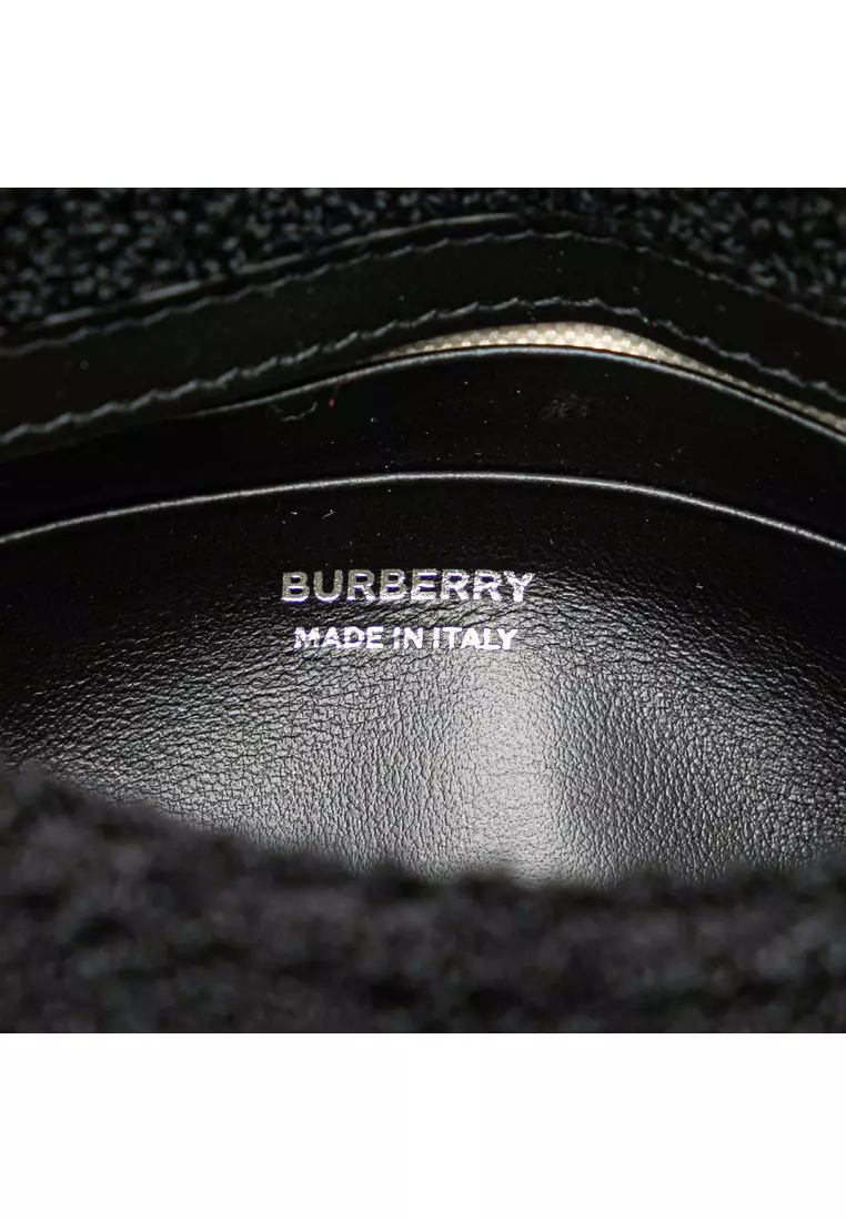 Buy BURBERRY Pre-Loved Burberry Mini Terry Cloth Lola Love Crossbody ...