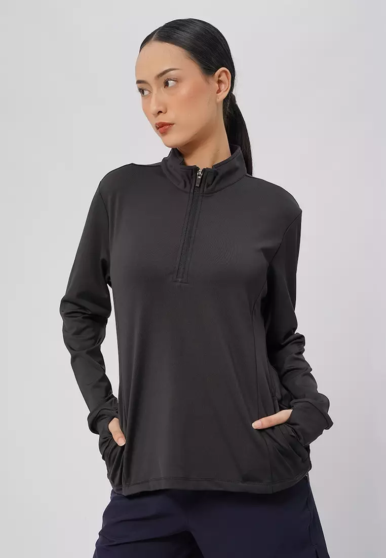 Jual Executive Long Sleeve Pullover wih Zipper Original 2024 | ZALORA ...