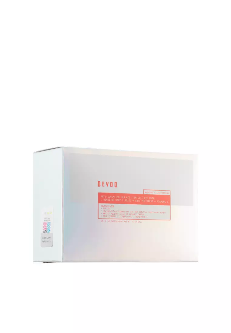 Buy DEVDO DEVDO Anti-glycation Syn-Ake Stem Cell Eye Mask 30pair(s ...